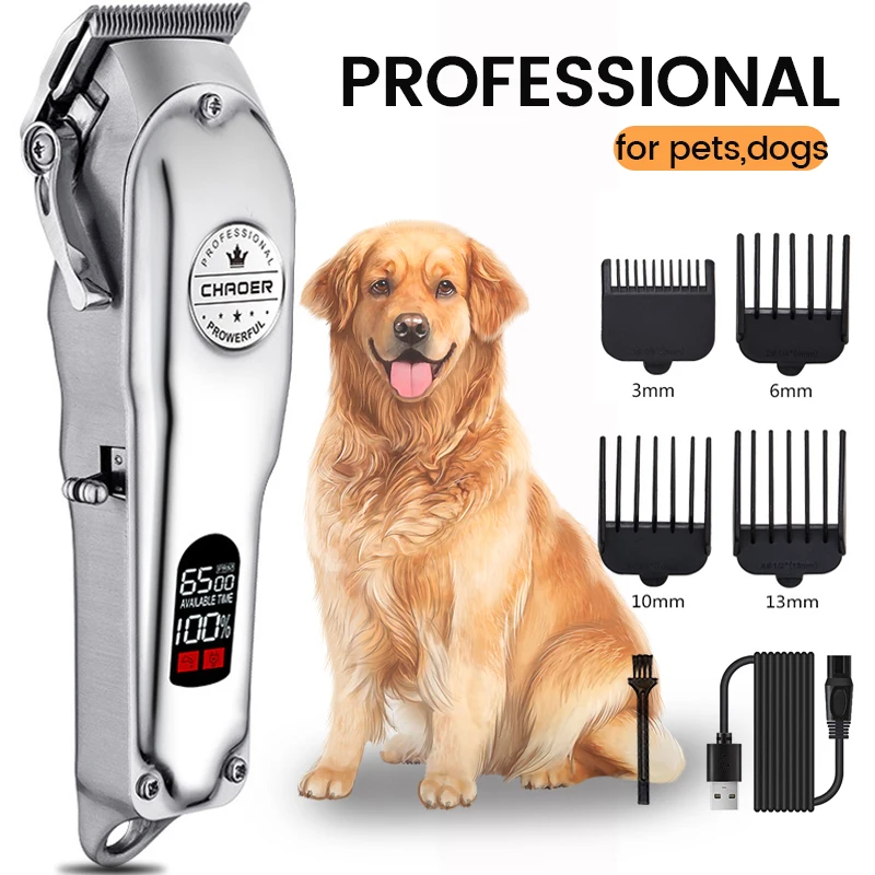 Rechargeable Professional Dog Grooming Machine - Professional Dog Hair ...