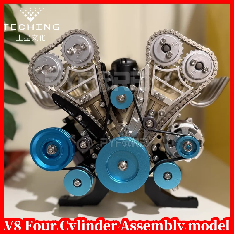 Metal Model V8 Engine Kit That Run: A Real-World Review of the TECHING ...