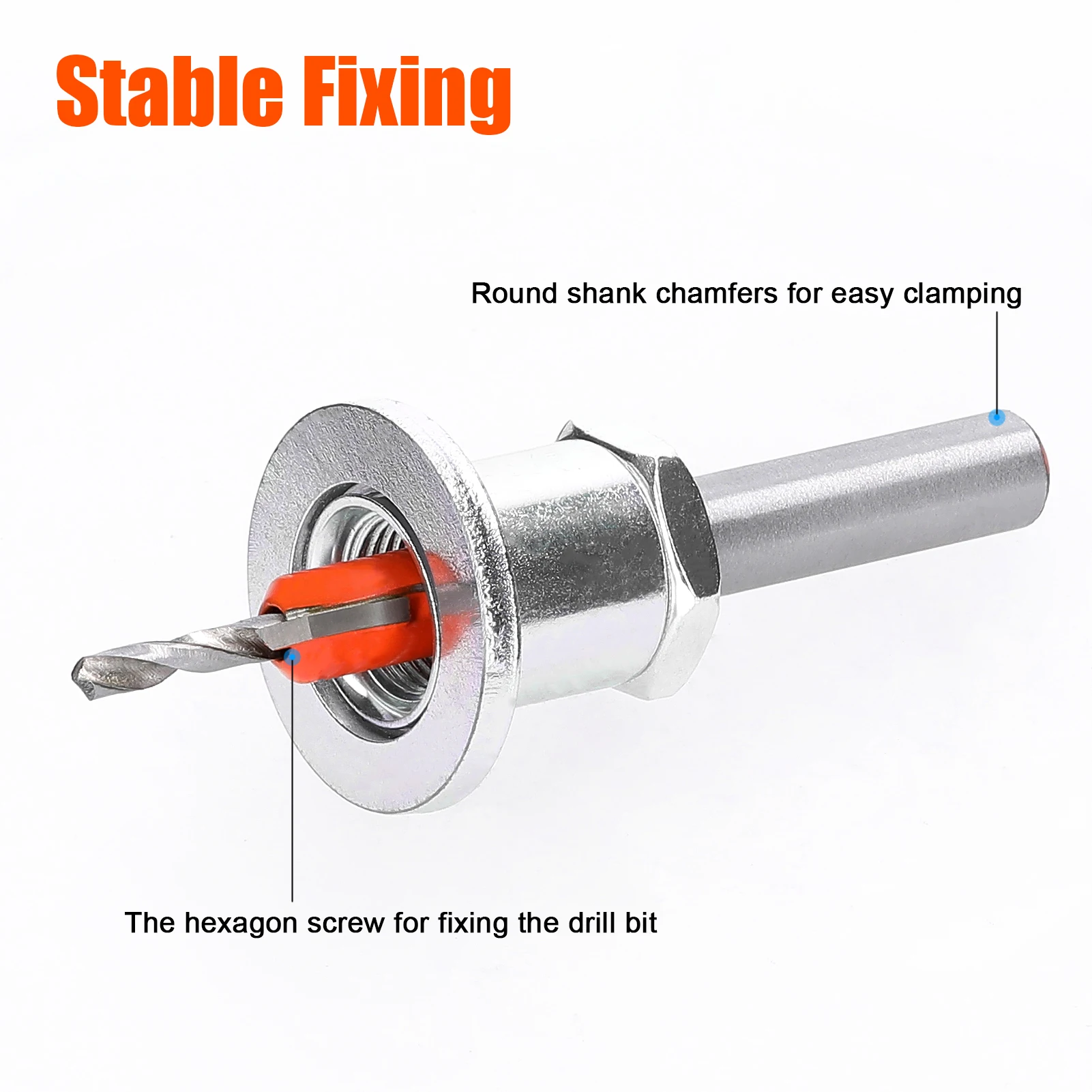 8 Mm-Es Szárú Carbide Countersink Famegmunkáló Router Bit 2,5-10,5 Mm ...