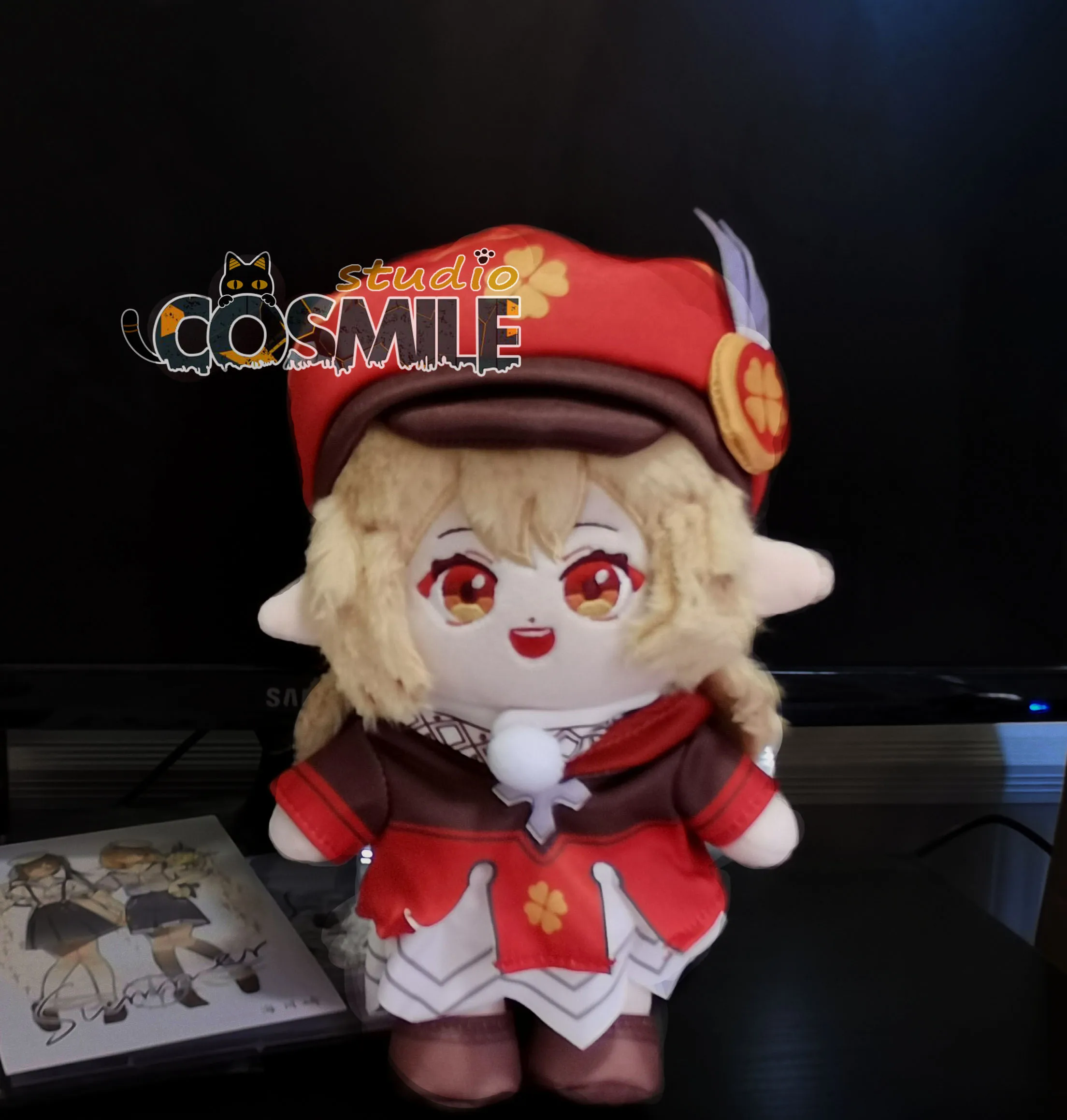 In Stock Genshin Impact Klee Dress Up 20cm Plush Doll Body Clothes Toy ...