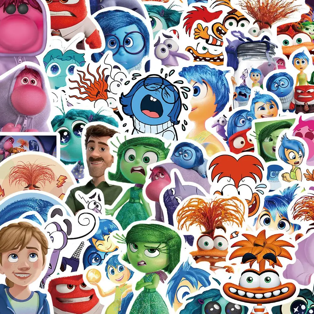 10-50PCS-Cute-Disney-Movie-Inside-Out-Stickers-For-Scrapbook-Laptop ...