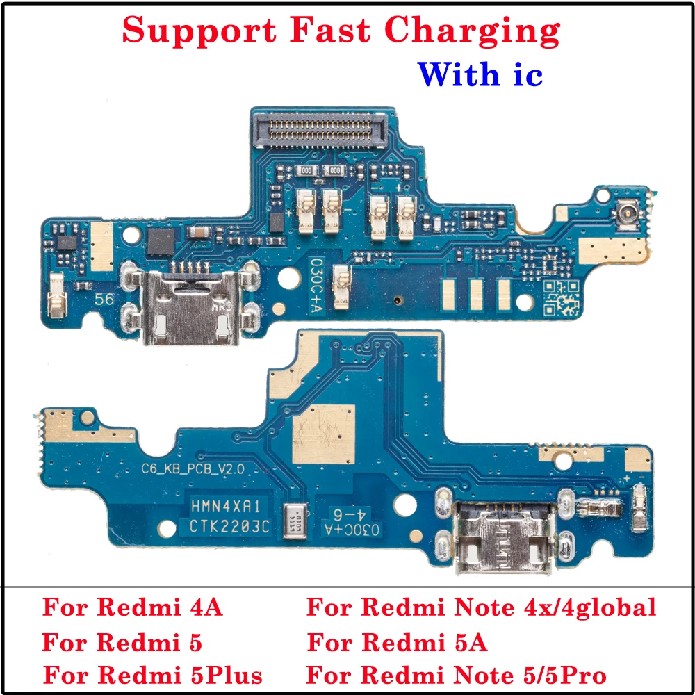 Charging Port Flex Cable Xiaomi Redmi Note 5 - 1pcs Usb Charging Dock ...