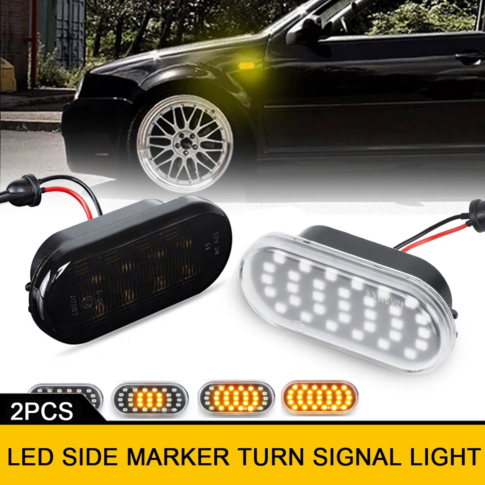 Led-Sequential-Blinker-Side-Turn-Signal-Lights-For-VW-Amarok-Beetle ...