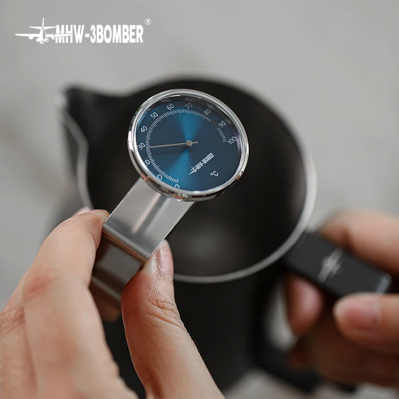 MHW-3BOMBER Milk Jug Dial Thermometer Food Espresso Coffee Temperature ...