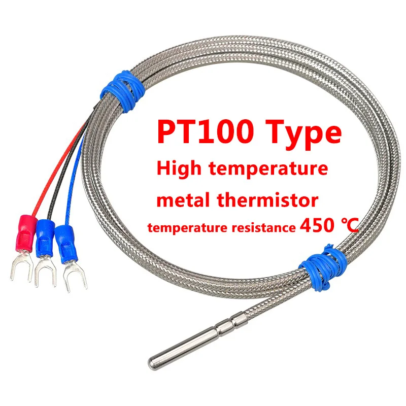 Pt100-high-temperature-probe-type-temperature-sensor-glass-fiber ...