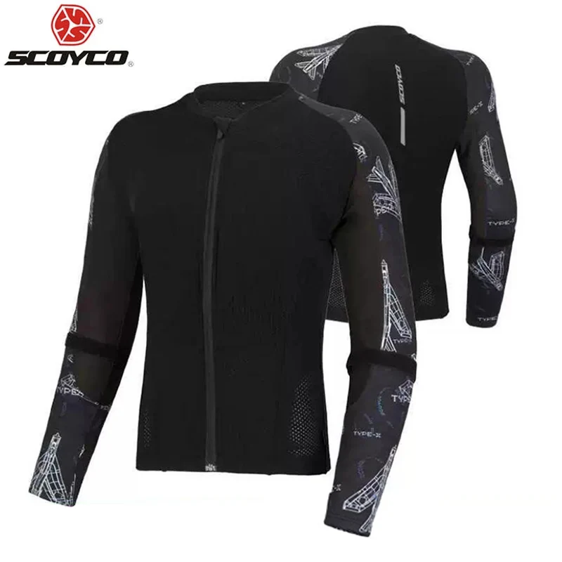 Scoyco-Men-Motorcycle-Jacket-Summer-Biker-Body-Armor-CE-Certified ...