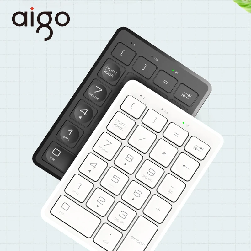 Aigo-N58-Bluetooth-Keyboard-Wireless-Numeric-Keypad-Number-22keys-Mini ...