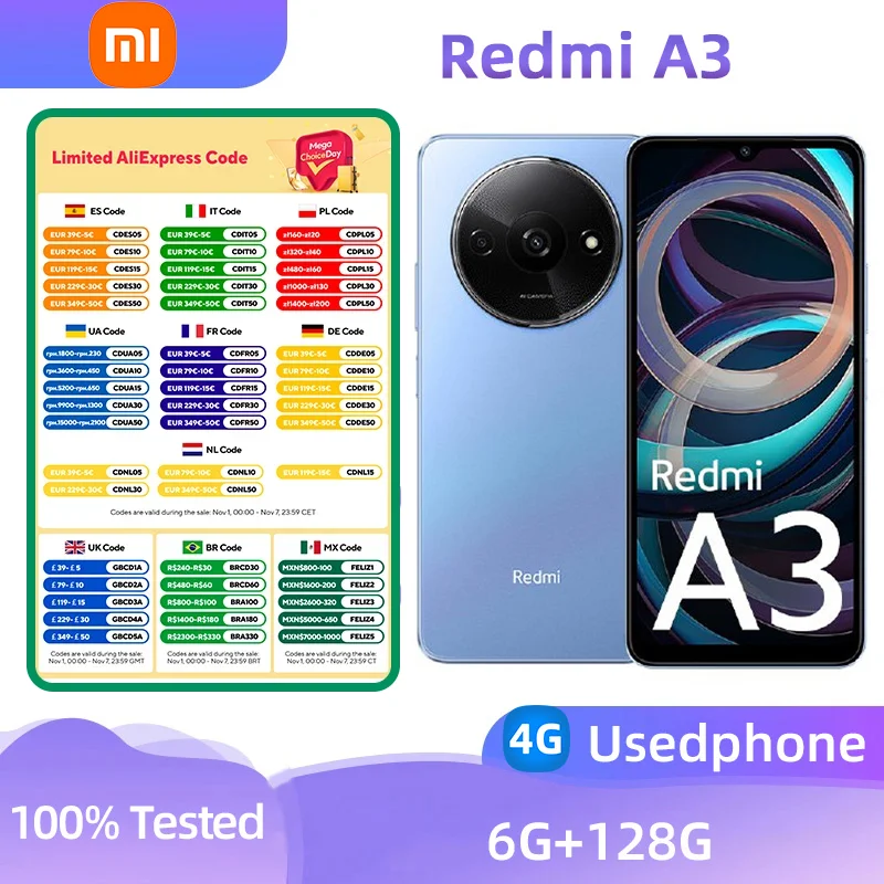 Xiaomi-redmi-a3-smartphone-6-71-display-dot-drop-mediatek-helio-g36 ...