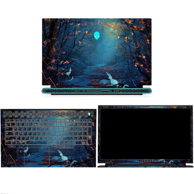 Laptop Skins for Alienware M16 R1/X16 R1/X17 R1 R2/X14 X15 R1 R2 ...