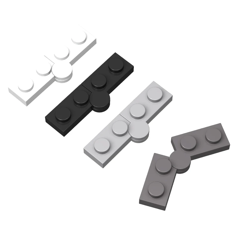 1-Pair-Buildings-Blocks-2429-2430-Hinge-Plate-1-x-4-Swivel-Brick ...