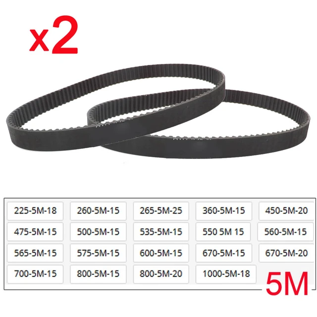 Timing Belt: 45 Tooth, 225mm Pitch Length (PN#, 57% OFF