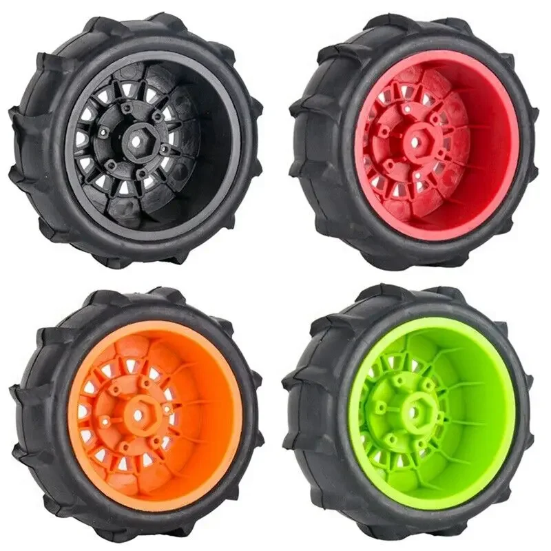 l # Sand Tire 4PCS 116 * 48 mm 1/8 1/10 Short Course Truck Wheel with ...