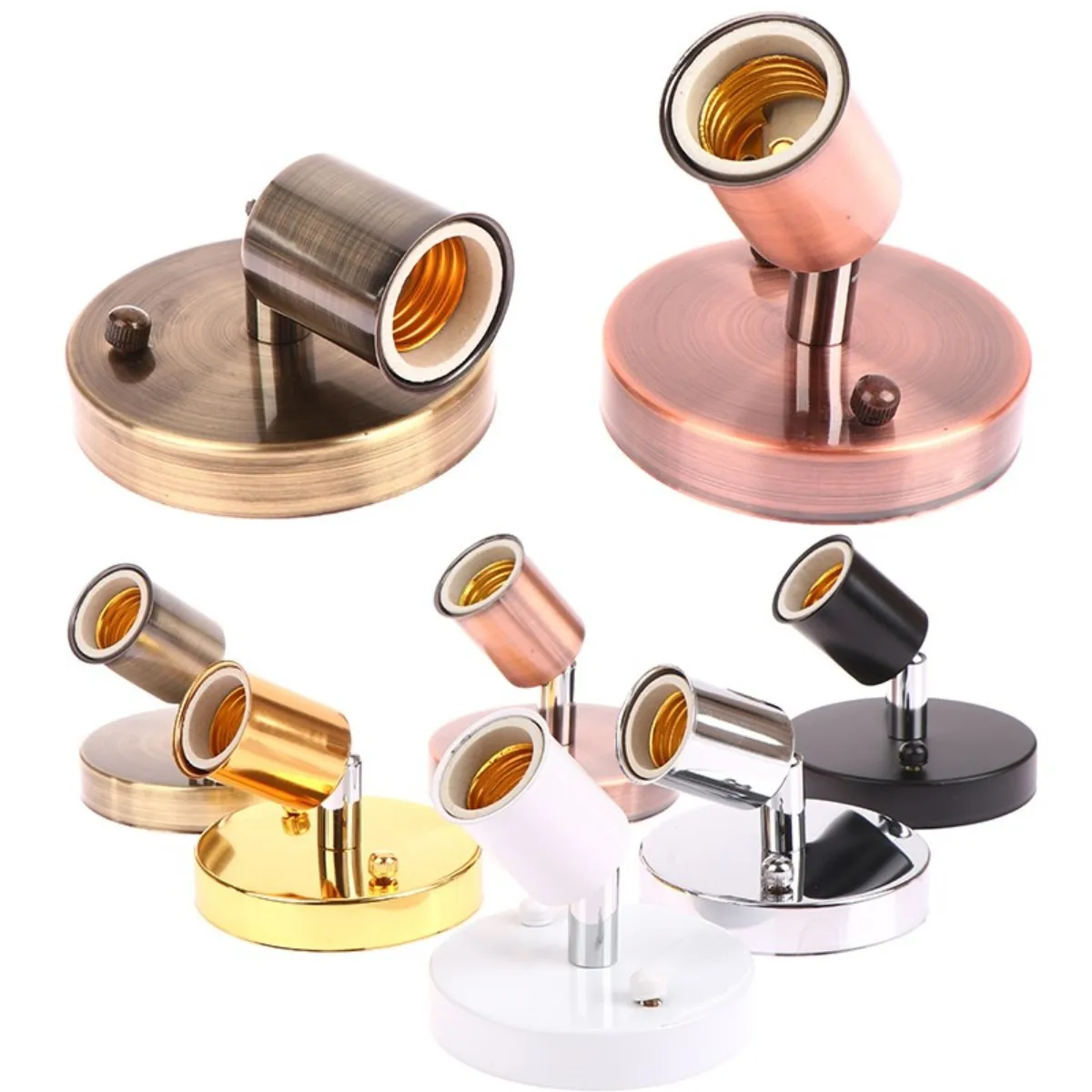 Household-E27-Universal-Lamp-Holder-High-Temperature-Resistant-Ceramic ...