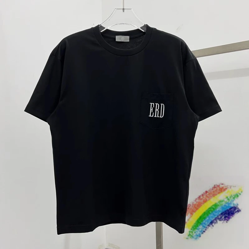 Pocket-Embroidery-ERD-T-Shirt-Men-Women-Best-Quality-Casual-Top-Tee ...