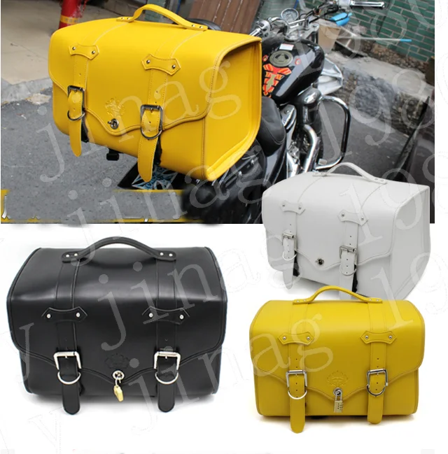Universal Trunk Luggage Case Tail Bag For Suzuki Boulevard C50 Volusia ...