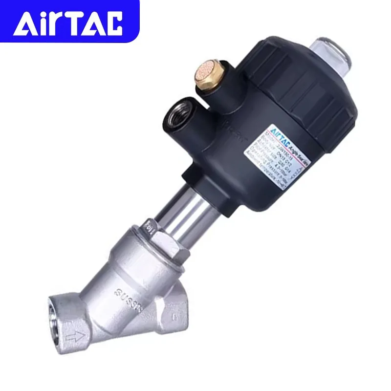 AIRTAC Original 304 Stainless Steel 2JW Angle Seat Valve 2/2 Way 2JW150 ...