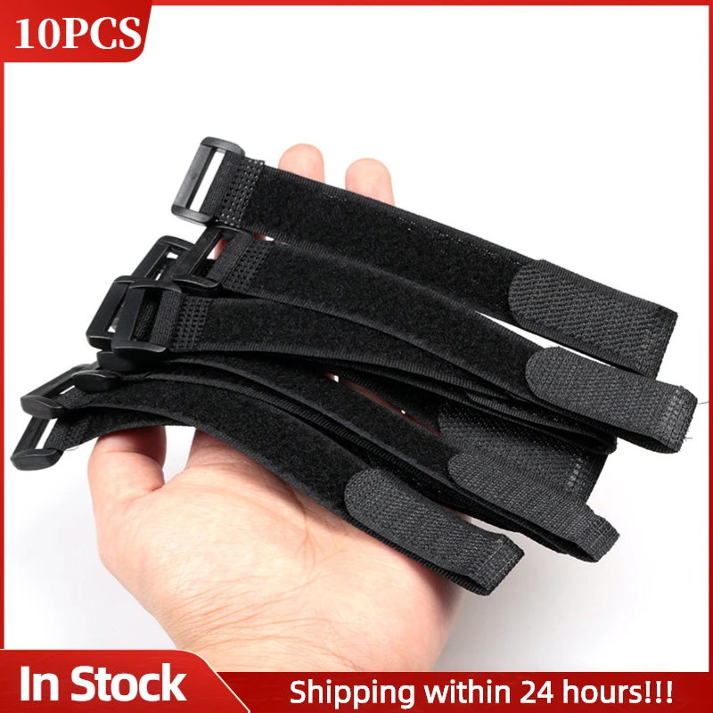 10pcs-Reusable-Fishing-Rod-Tie-Holder-Strap-Suspenders-Hook-Fastener ...