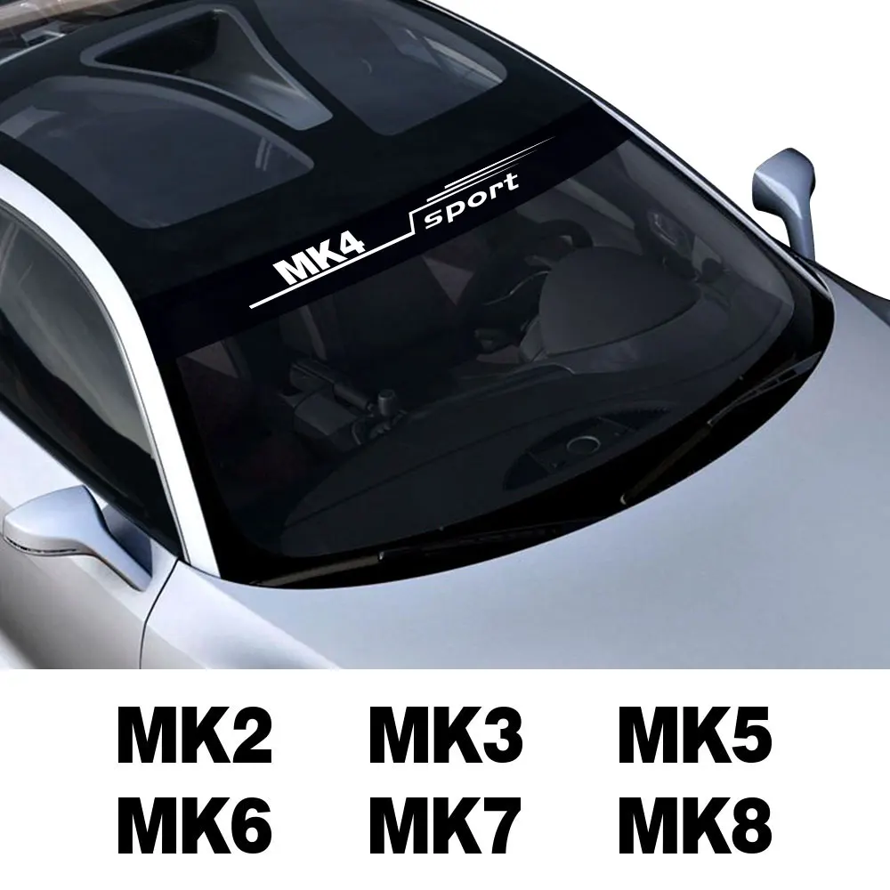 Car-Front-Windshield-Stickers-For-Golf-mk7-mk4-mk2-mk5-Volkswagen-VW ...