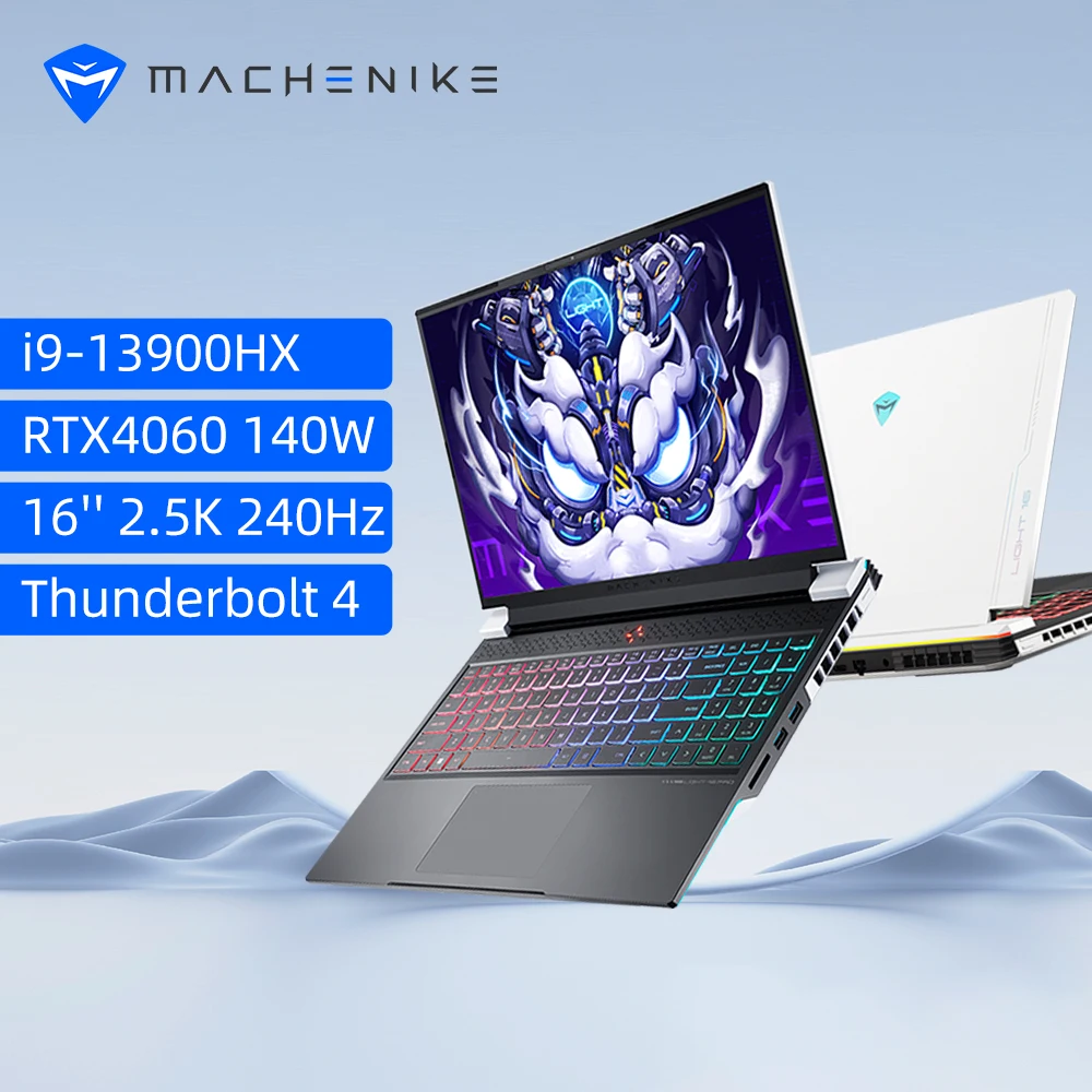 Machenike Light 16 PRO RTX4060 140W Gaming Laptop i913900HX 16 Inches 2 ...