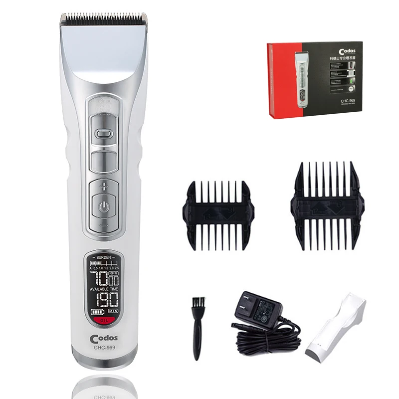 CODOS-CHC-969-Professional-Hair-Cutting-Machine-for-Men-with-Seat-Charger-Cordless-Clipper-LCD ...