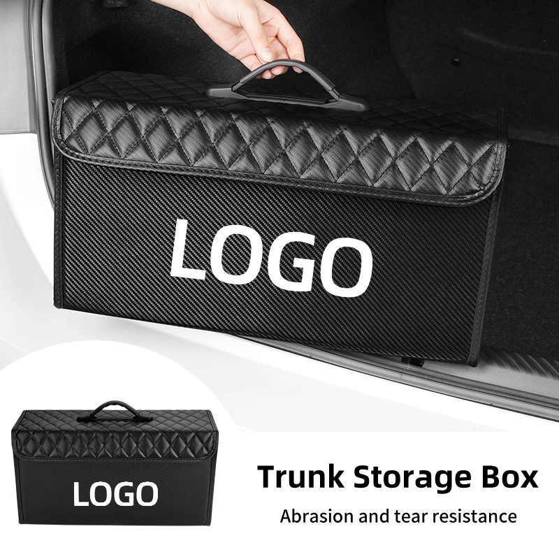 Car Trunk Storage Box Organizer Folding Stowing Tidying Container Bag ...