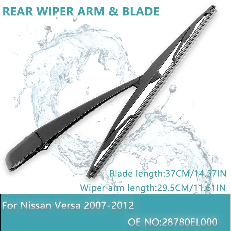 Rear-Windshield-Wiper-Arm-W-Blade-for-2007-2012-Nissan-Versa-Windshield ...