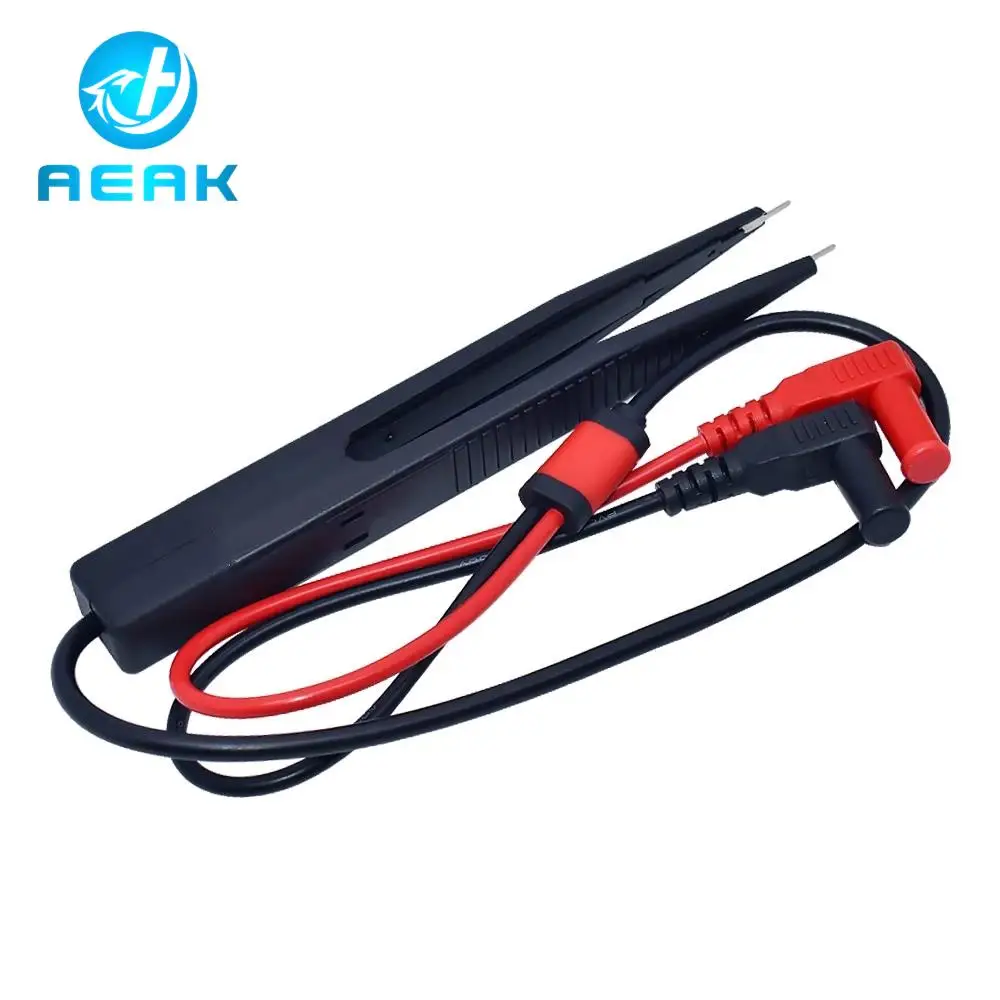 SMD-SMT-Chip-Test-Clip-Lead-Probe-Digital-Multimeter-Meter-Tweezer ...