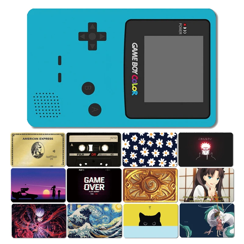 Magic-Shark-Gold-Card-Anime-Cartoon-Funny-Tape-Film-Skin-Sticker-Cover ...