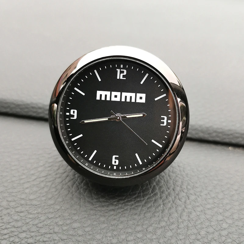 Momo Logo Relógio Do Carro, Relógio Eletrônico Quartz, Dashboard ...