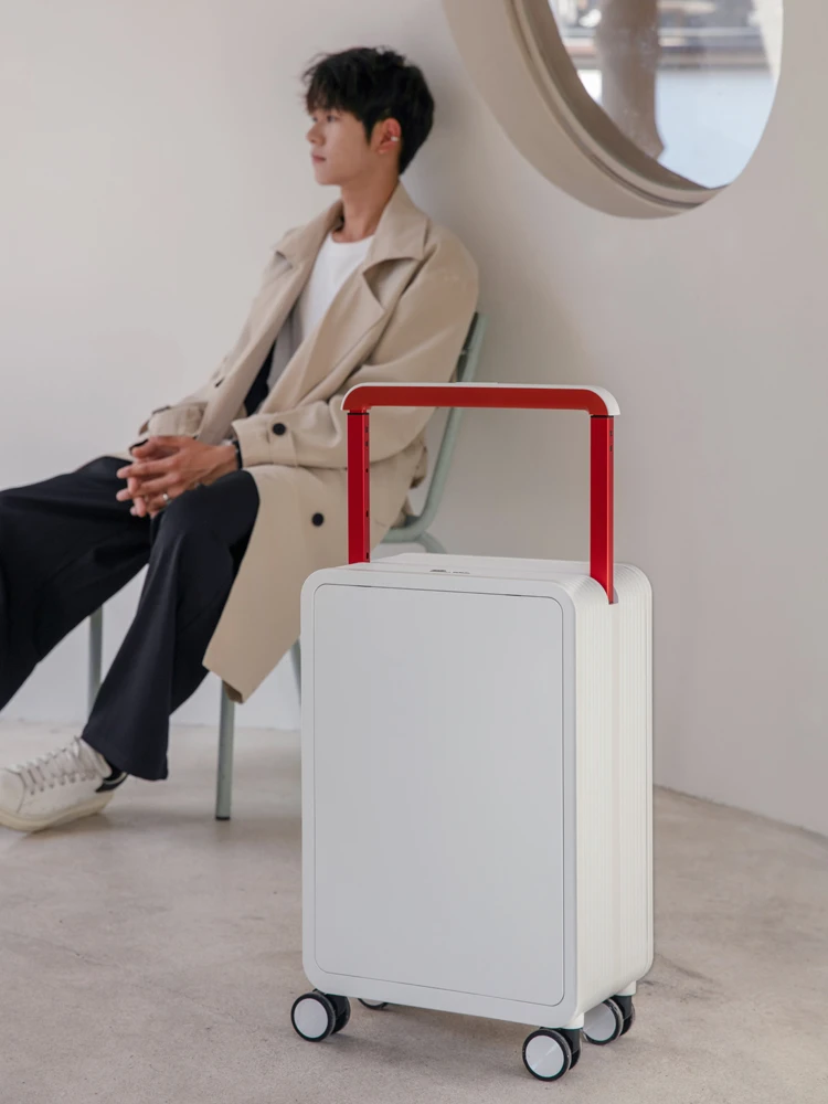 Luggage-Travel-Suitcases-Draw-bar-Box-Front-Opening-Password-Boarding ...