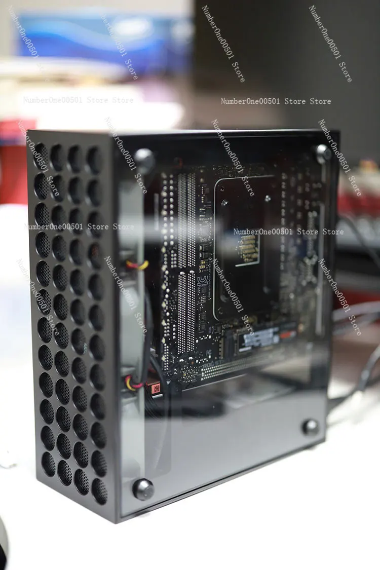 Маленькое алюминиевое шасси Captain V9 с двумя прорезями и половиной ...