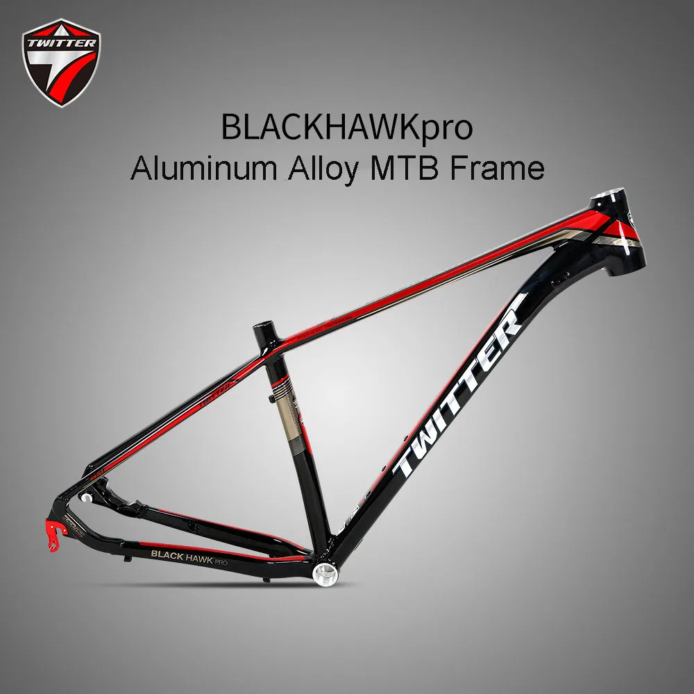 TWITTER-Pro-Aluminum-Alloy-Mountain-Bike-Frame-Quick-Released-XC-Off ...