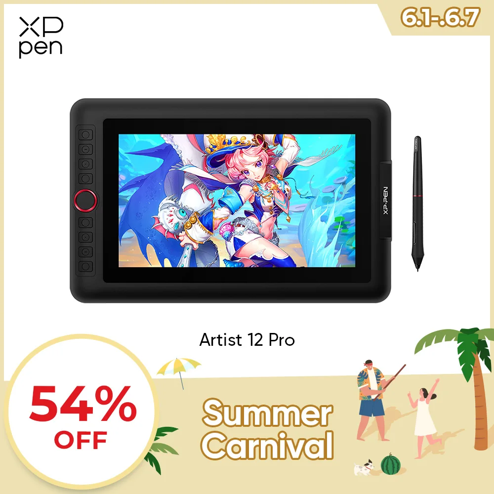 XPPen-Artist-12-Pro-11-6-Inches-Graphics-Tablet-Drawing-Tablet-Monitor ...