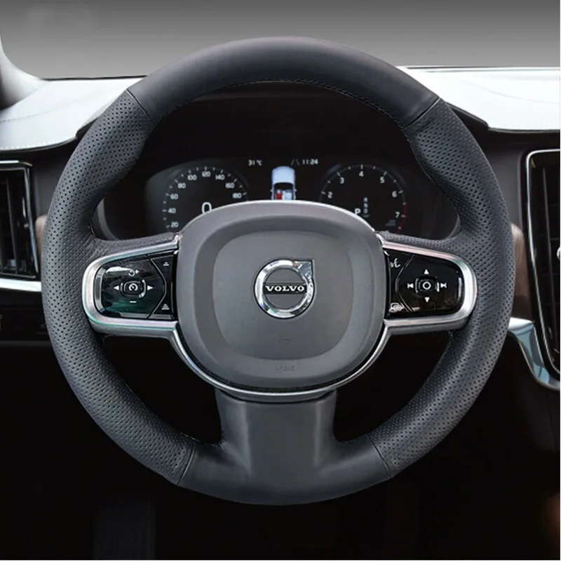 Genuine-Leather-for-Volvo-XC90-XC60-XC40-S90-S60-Hand-Sewing-Car ...