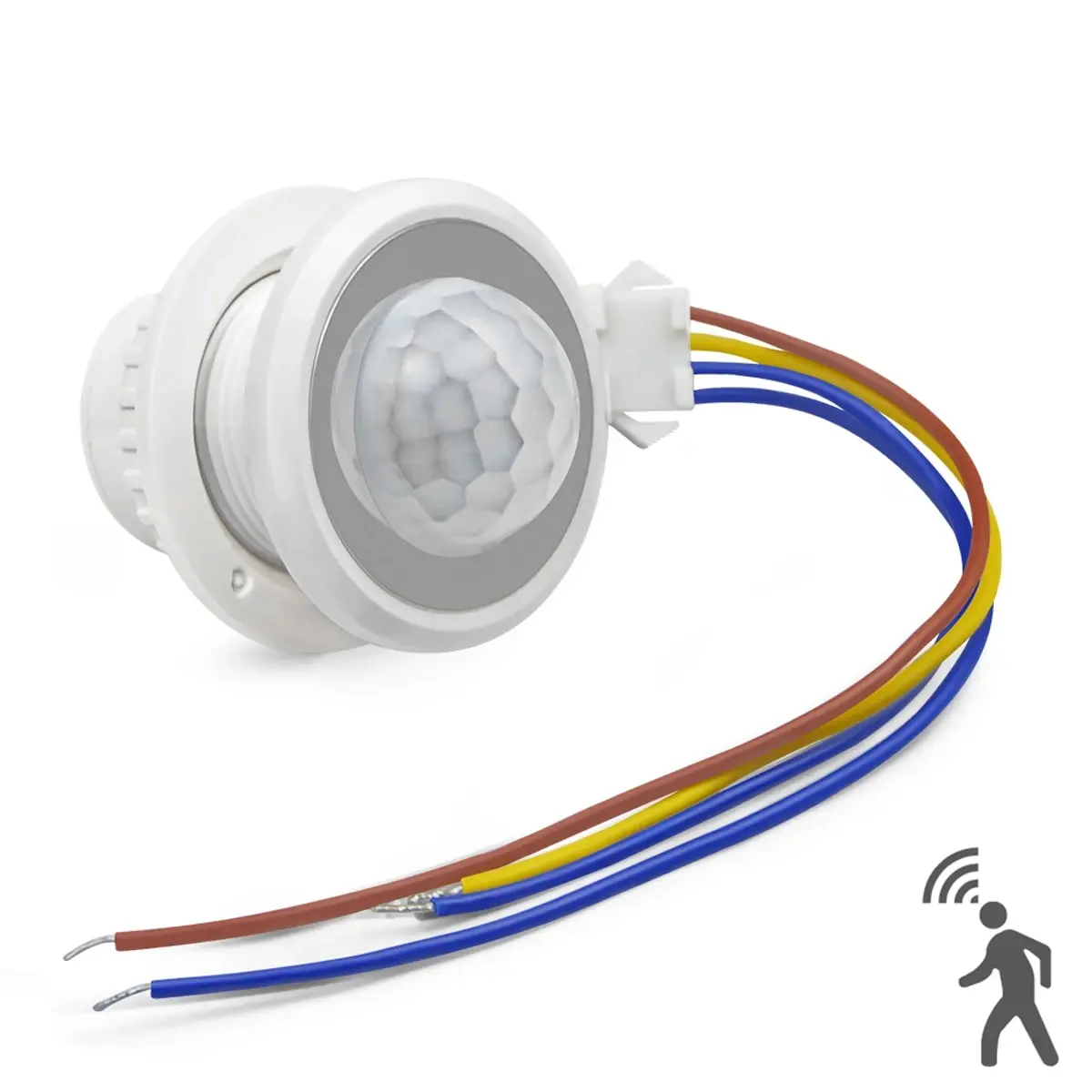 Interruptor-con-Sensor-PIR-Detector-de-movimiento-l-mpara-de-inducci-n ...