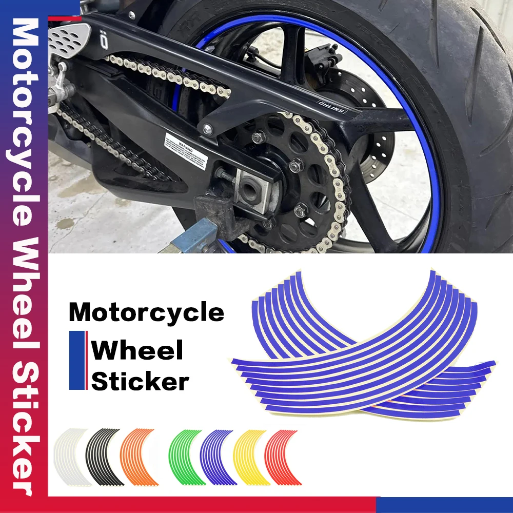 Motorcycle-Wheel-Sticker-Reflective-Decals-Rim-Tape-Strip-Dirt-Bike-For ...