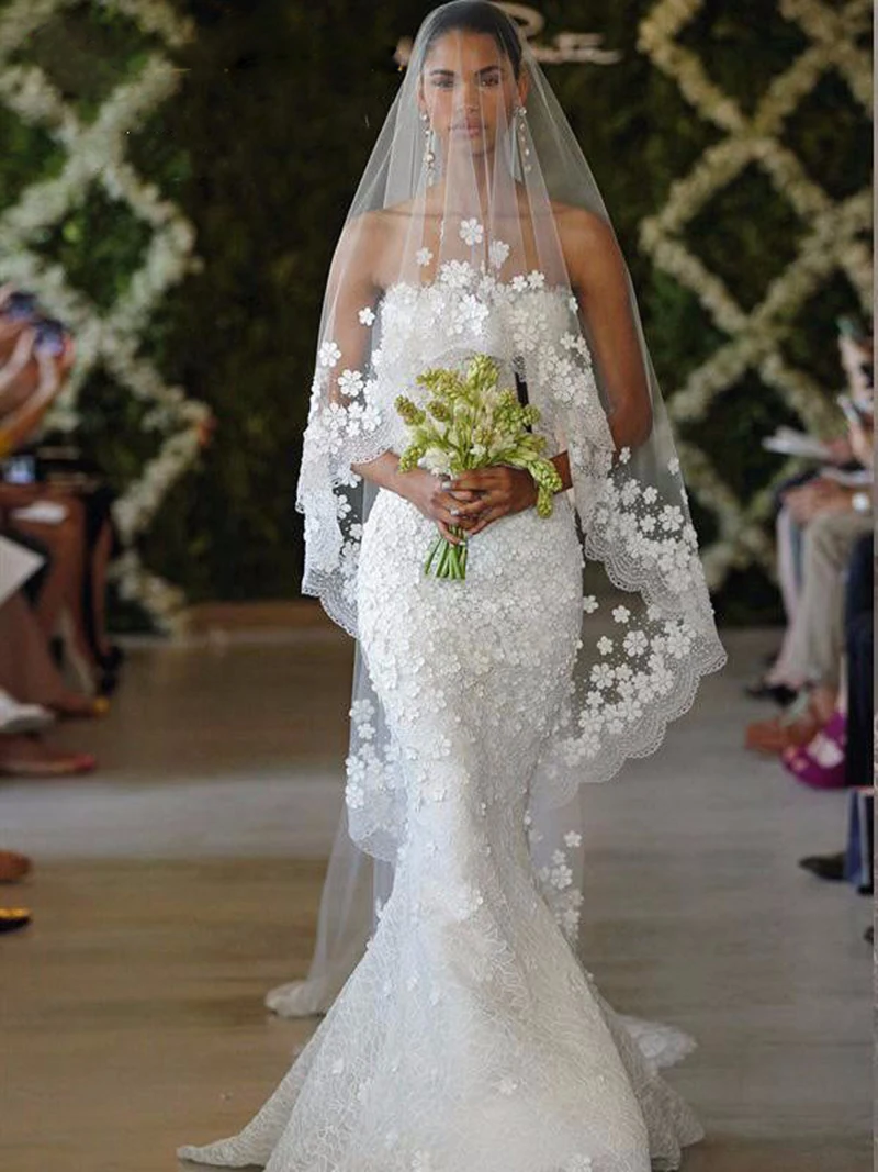 Wedding Veils Over Face