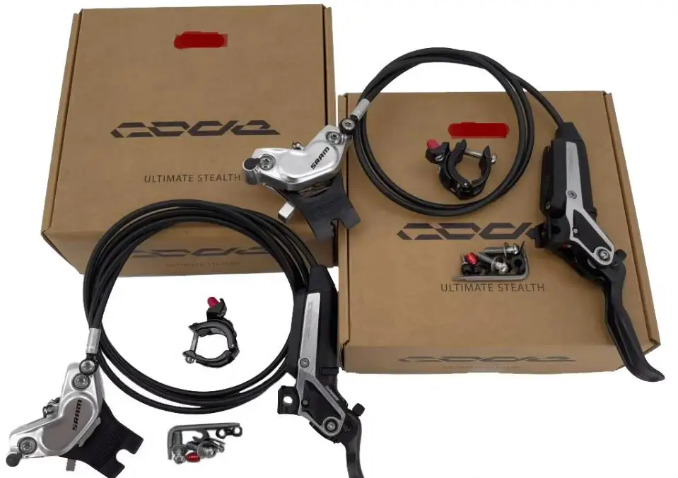 Code-ULT-Ultimate-Silver-Stealth-bicycle-bike-Hydraulic-Disc-4piston ...