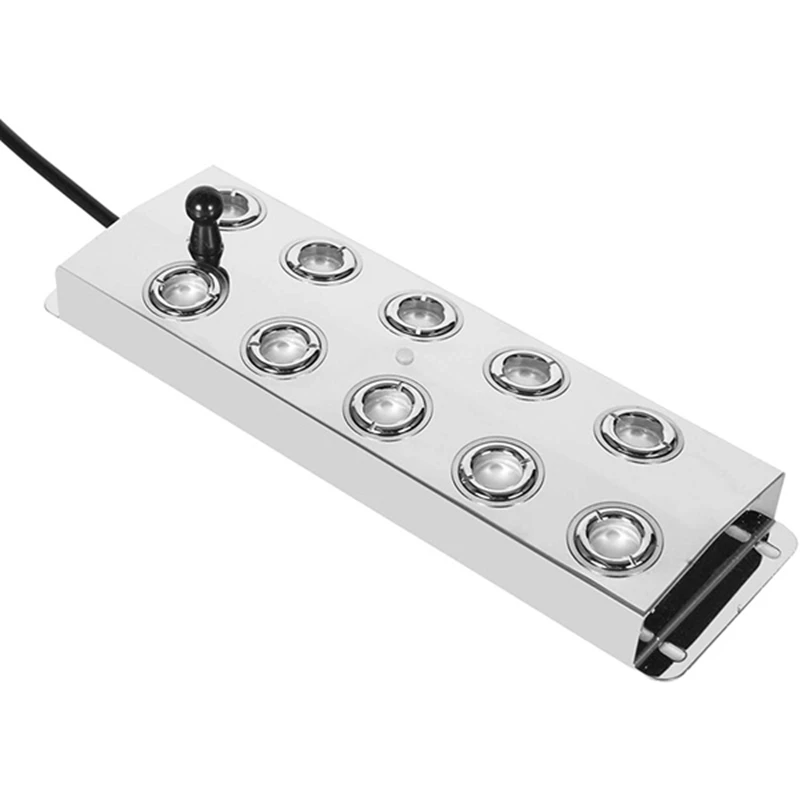 10-Head-Ultrasonic-Mist-Maker-Fogger-7000ML-H-Water-Fountain-Pond-Fog ...