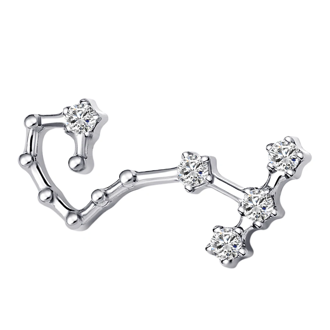 12-Horoscopes-Romantic-Taurus-Cancer-Scorpio-Titanium-Piercing-Labret ...