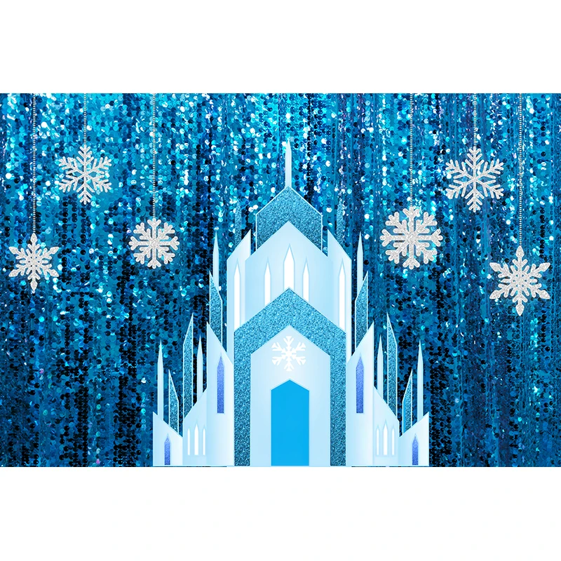 Frozen Castle Background