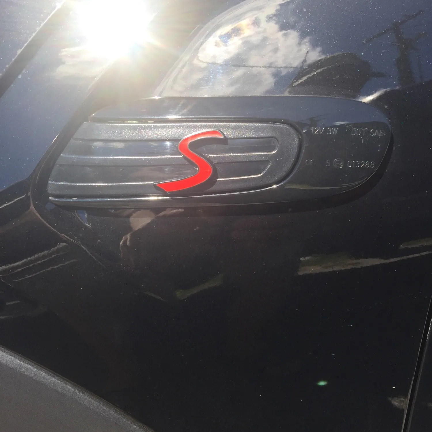 1X 3D Metal S Sticker Front Grille Emblem for Mini Cooper R50 R52 R53 ...