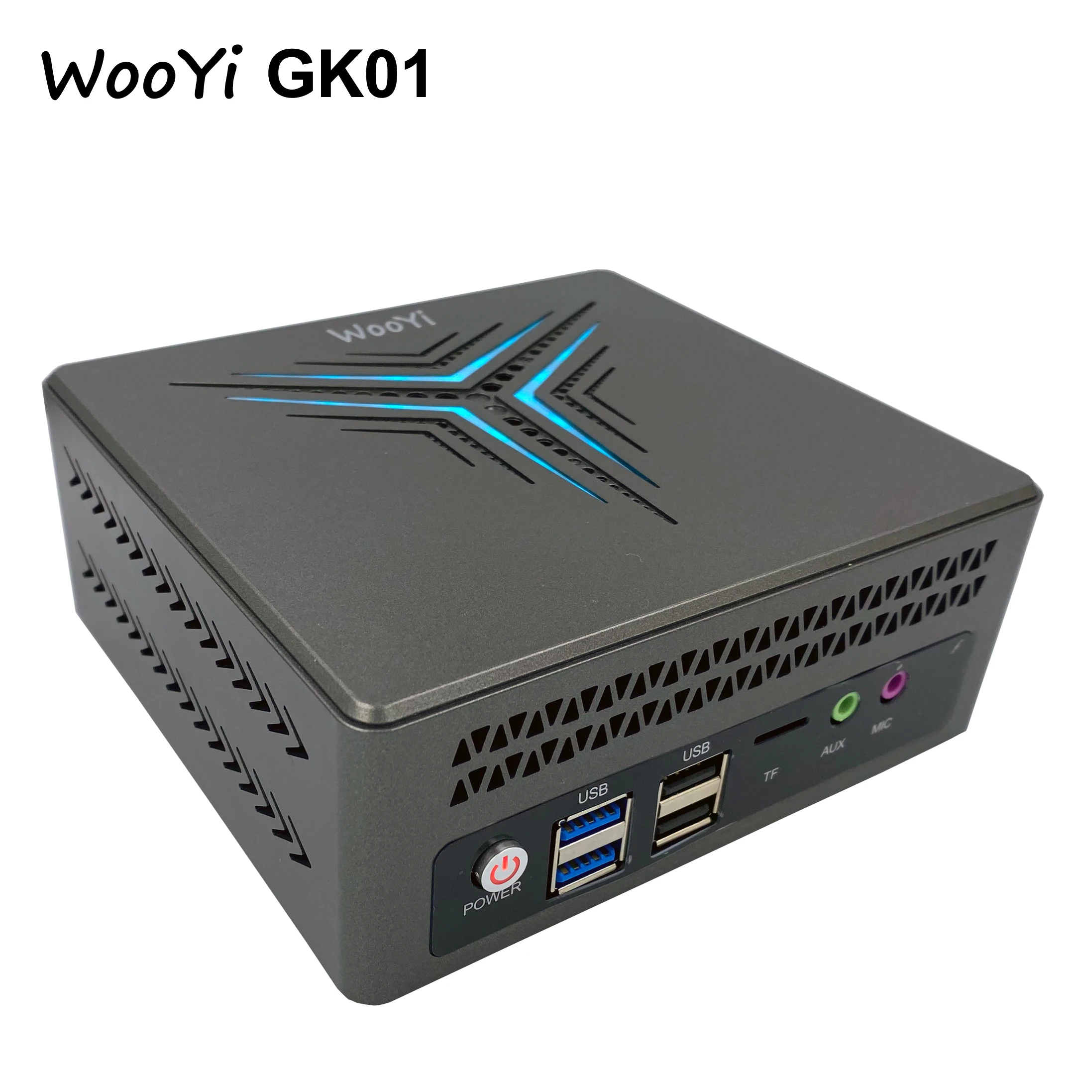 WooYi JK01 미니 PC 게임용 컴퓨터, 인텔 11th 셀러론 N5095 8G/16G 256G/512G 윈도우즈 11 프로 ...