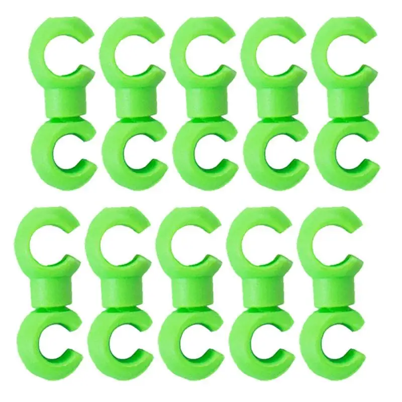Bicycle-Cable-Clamps-10pcs-Road-Bike-S-hook-Guide-Clamps-C-Clips-Cable ...