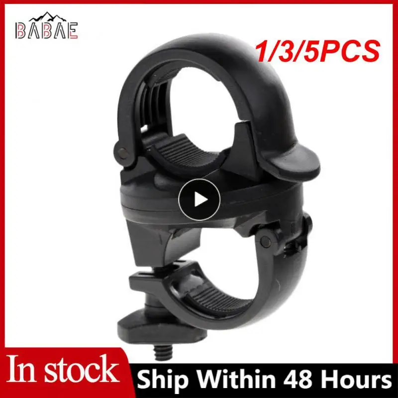 1-3-5PCS-LED-Flashlight-Holder-Clip-360-Degree-Mountain-Bike-Rotating ...