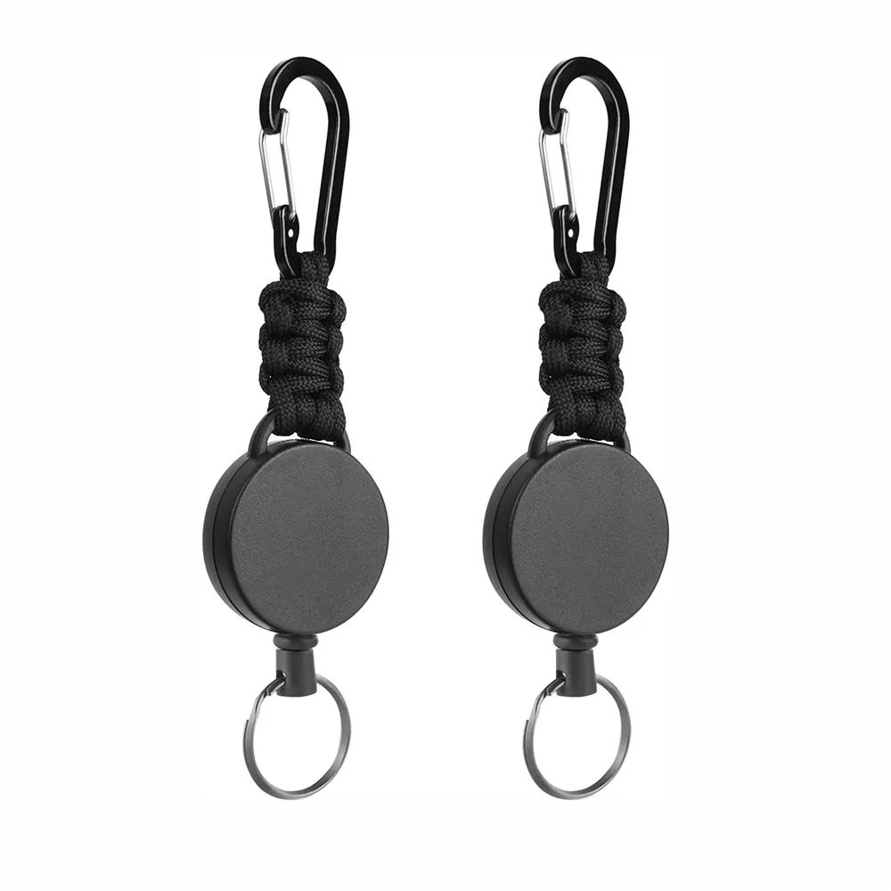 Retractable-Keychain-Heavy-Duty-Anti-theft-Keychain-with-Carabiner-Max ...