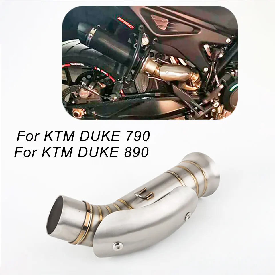 Motorcycle-exhaust-link-pipe-For-KTM-790-DUKE-2018-2023-890-duke-2020 ...