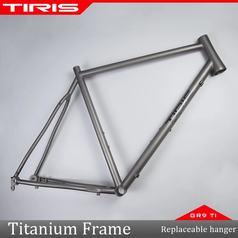 TIRIS CR4 Titanium Gravel Bike Frame Cyclocross Framework Bicycle ...