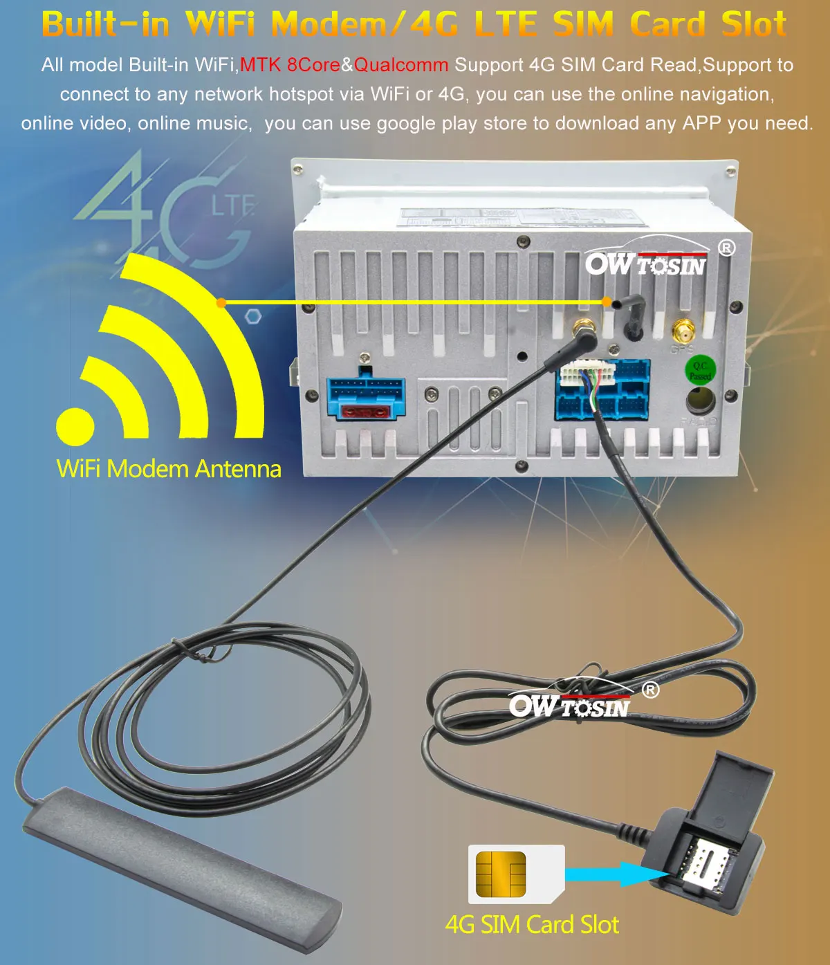 Qualcomm Snapdragon 8Core 8+128G Android 10 For Ford Mondeo Focus S-Max ...