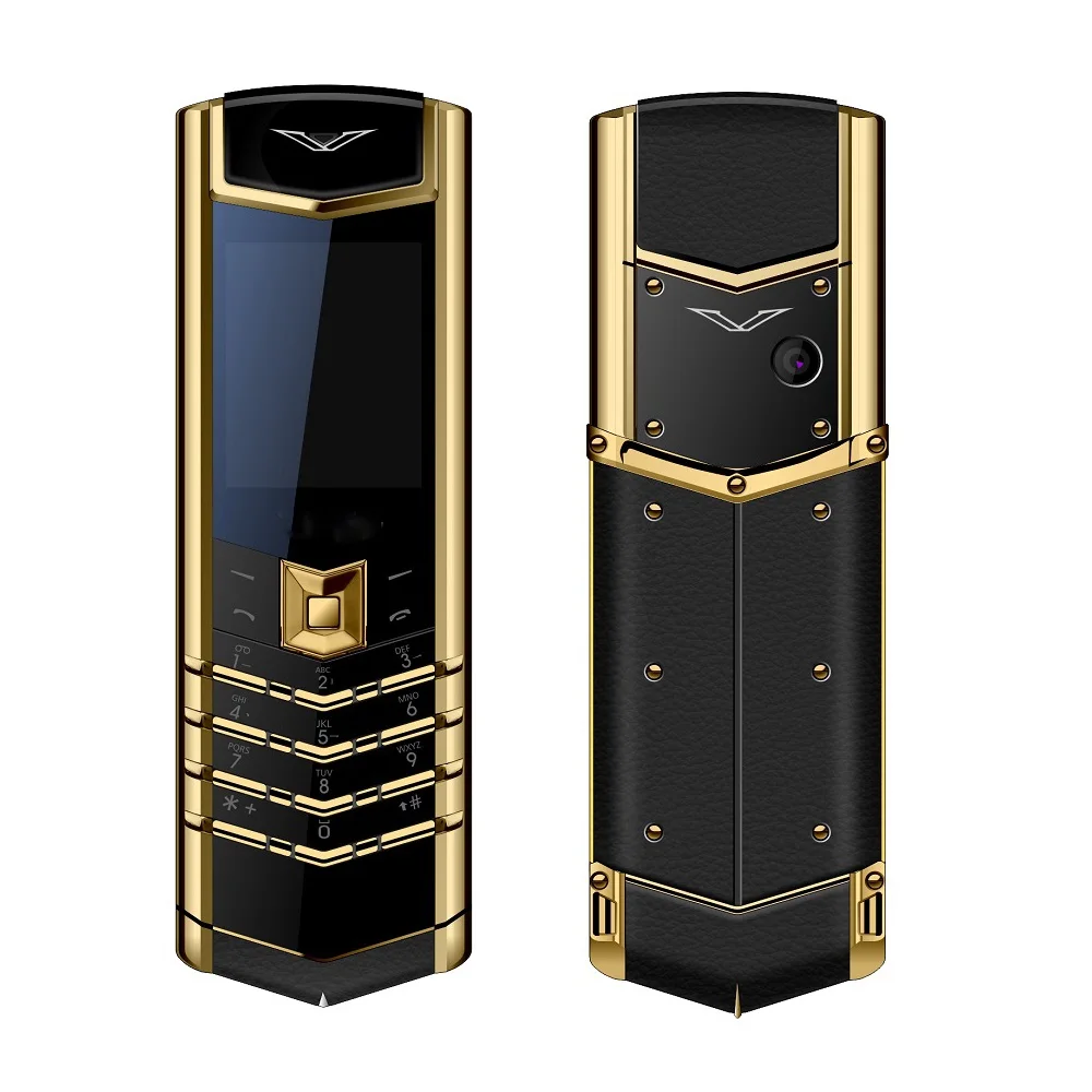 Unlock-2G-GSM-Bar-Luxury-High-Classic-Metal-Signature-Handmade-Phone ...